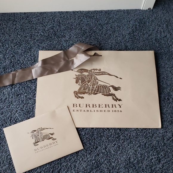 Burberry | Bags | Burberry Shopping Bag And Envelope Receipt | Poshmark